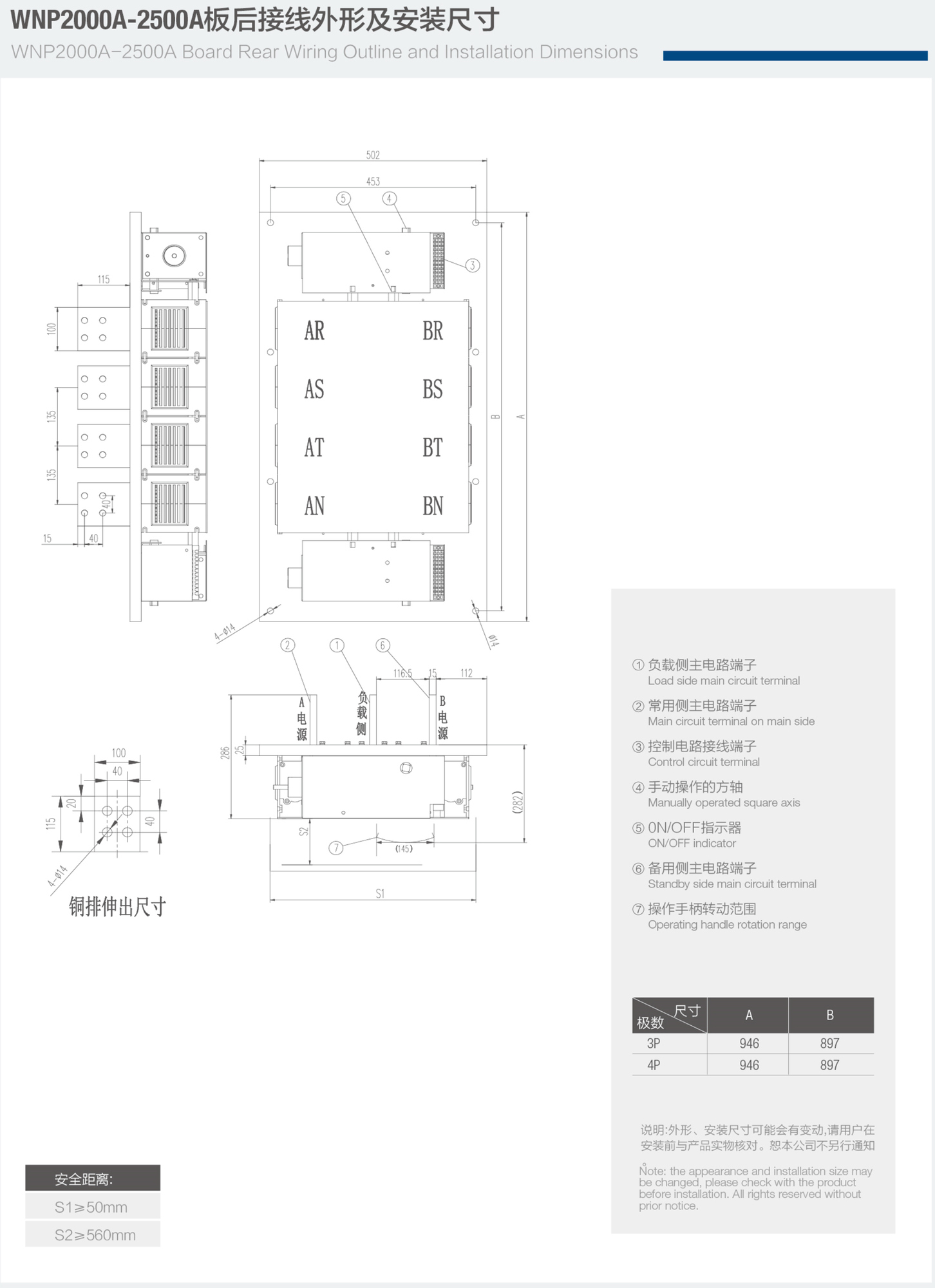 WRCC系列人防三电源转换开关 - 杭州益鼎电力科技有限公司